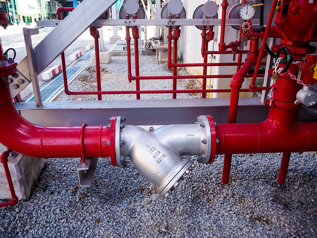 Threaded and Flanged “T” Strainers - Mid-Atlantic Inc